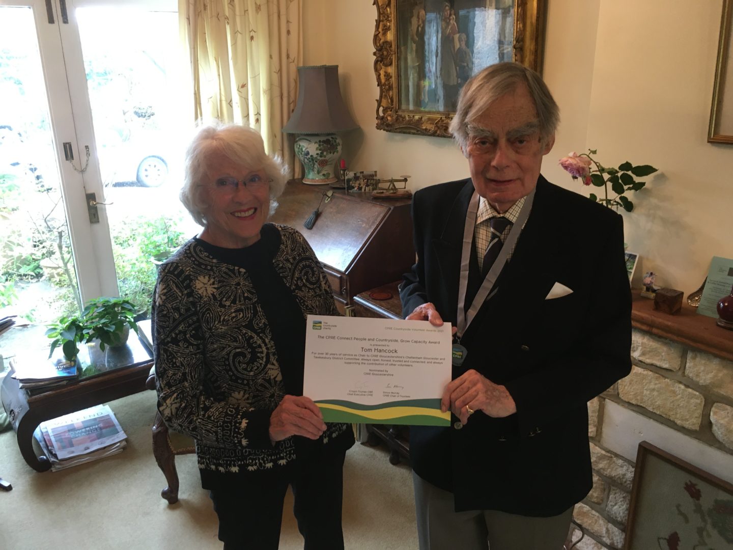 CPRE Volunteers receive national award - CPRE Gloucestershire